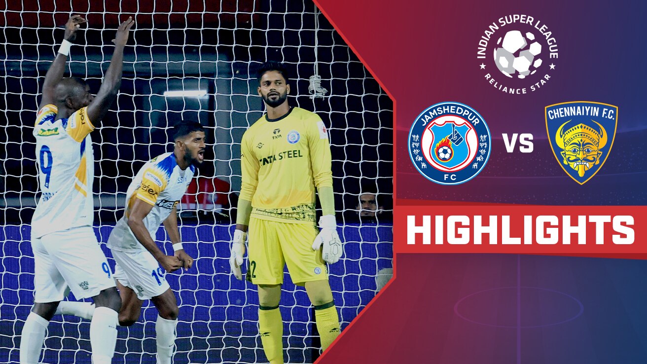 Watch Jamshedpur FC Vs Chennaiyin FC - Highlights Video Online(HD) On JioCinema