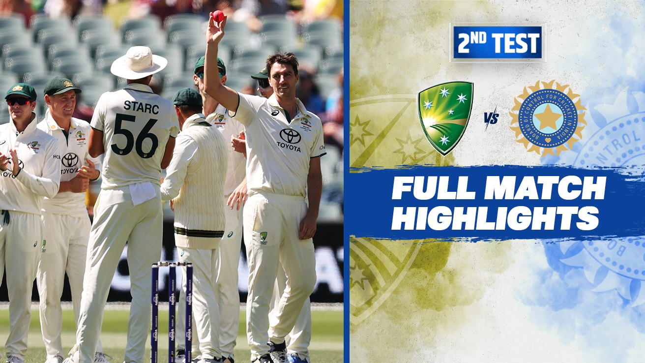 Watch Australia Vs India - Border Gavaskar Trophy - 2nd Test - Full ...