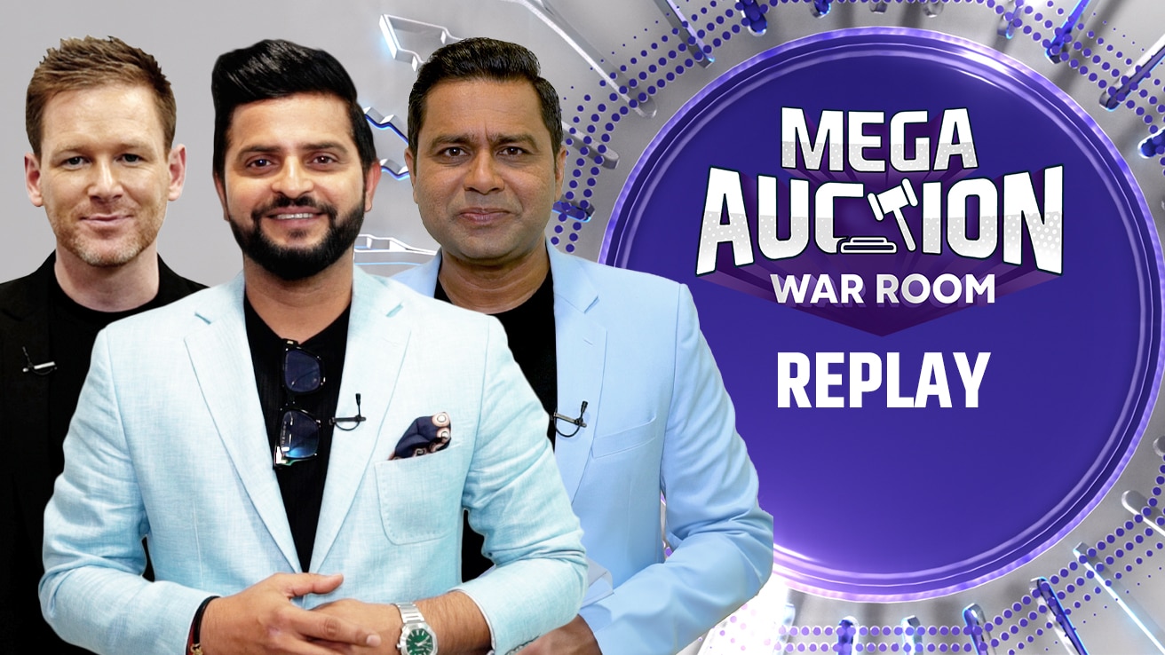 Watch TATA IPL - Mega Auction War Room - Replay Video Online(HD) On JioCinema