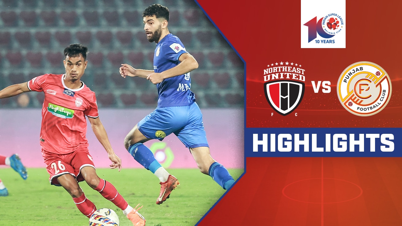Watch NorthEast United FC Vs Punjab FC - Highlights Video Online(HD) On JioCinema