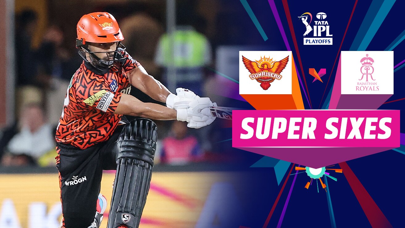 Watch Qualifier 2 - SRH Vs RR - SRH Super 6s Video Online(HD) On JioCinema