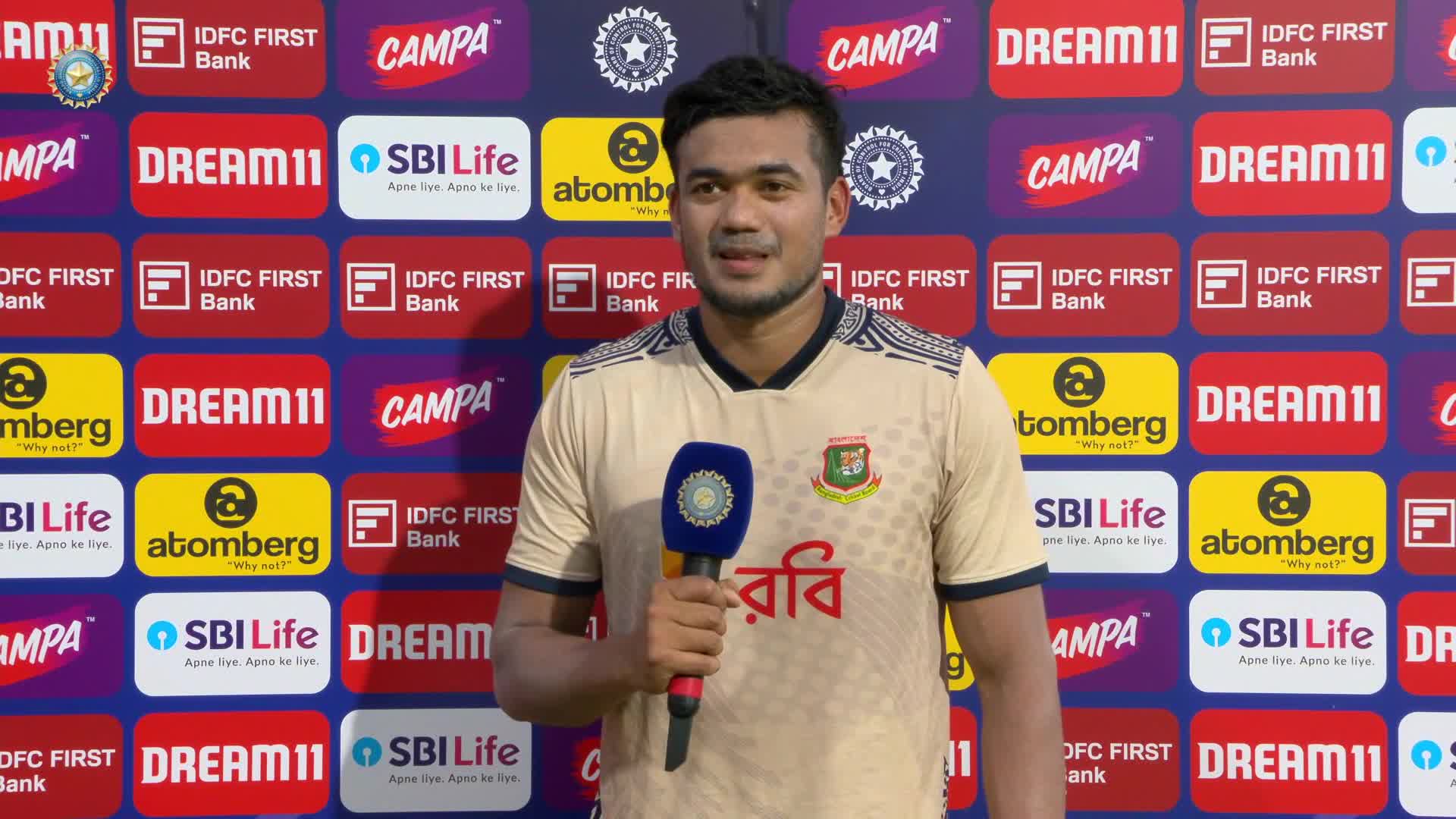 Watch IND Vs BAN - Pre-Match Interview - Taskin Ahmed Video Online(HD ...