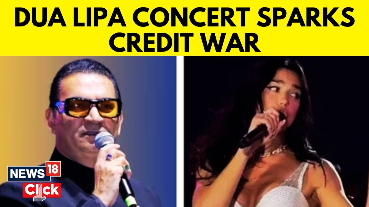 Watch Dua Lipa’s Mumbai Concert Sparks Controversy Over Credit | Anu ...