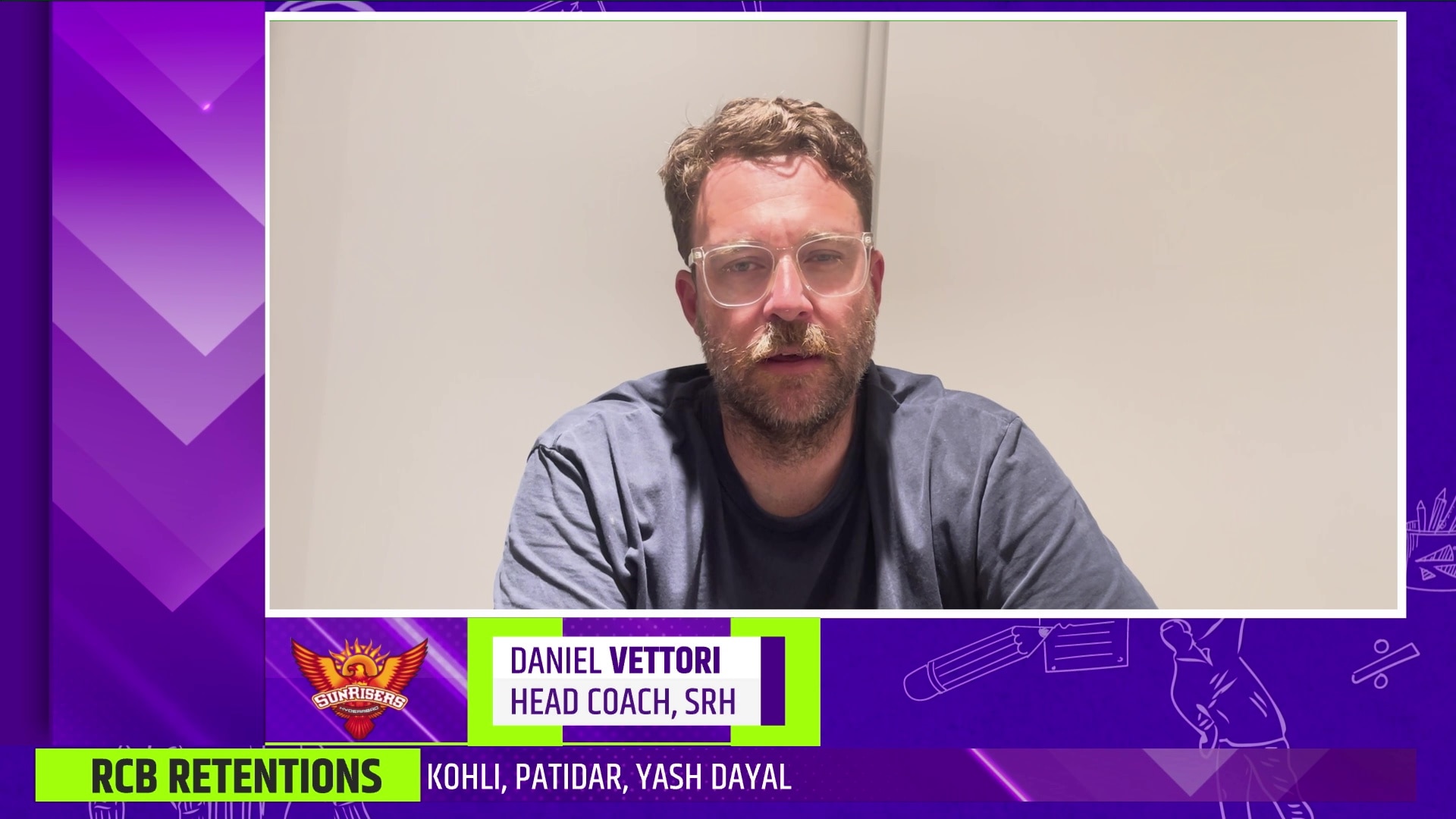 Watch TATA IPL 2025 Retention - Head Coach Daniel Vettori On SRH's Ambitions Video Online(HD) On ...