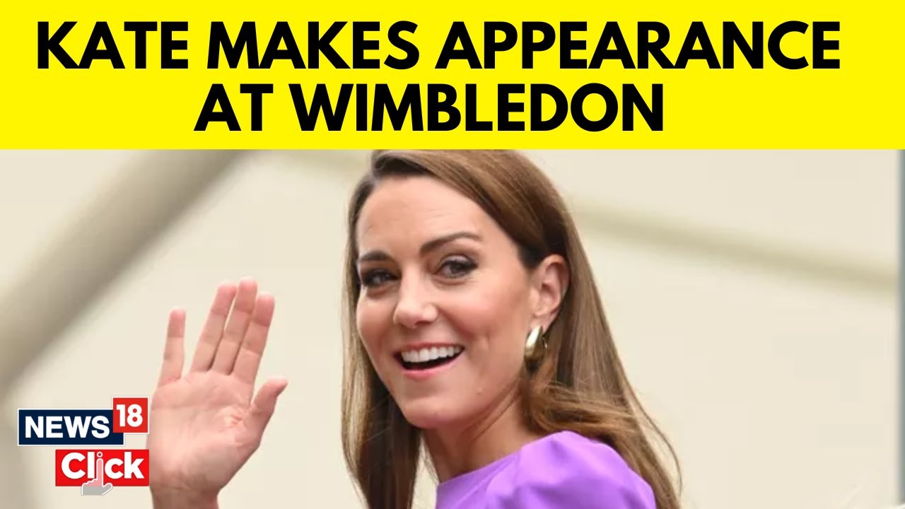 Watch Kate Middleton Makes Rare Public Appearance At Wimbledon Finals