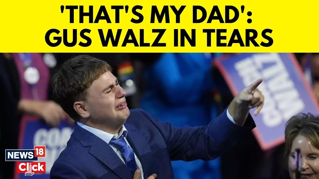 Watch Tim Walzs Son Gus And Daughter Hope Overcome With Emotion During