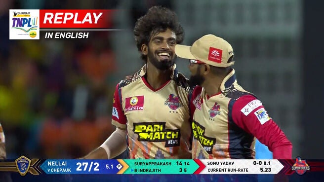 Watch Tamil Nadu Premier League Season 1 Episode 1 : Replays: Super ...