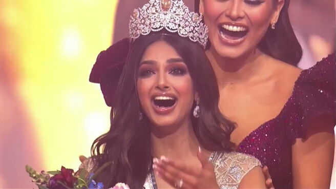 Watch Harnaaz's Winning Moment Video Online(HD) On JioCinema Watch Harnaaz's Winning Moment Video Online(HD) On JioCinema