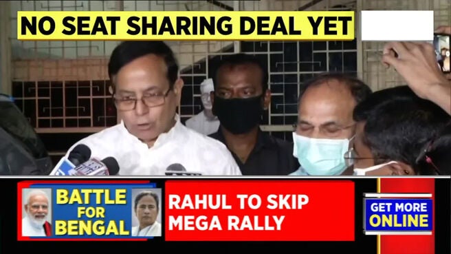 Watch Left Congress Isf Front Yet To Finalise Seat Sharing Deal For