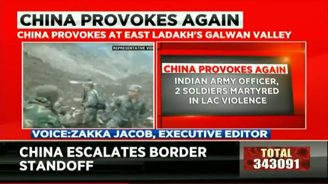 Watch 10 Days After Talks China Provokes Violent Face-off At Ladakh's ...
