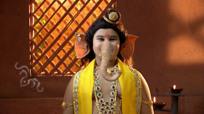 Watch Vetri Vinayagar Season 1 Episode 203 : Ganesha Hosts Gandharva ...