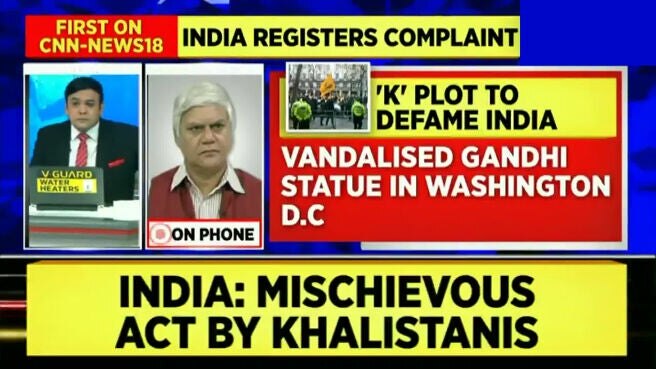 Watch BJP's Narendra Taneja On Gandhi's Statue Vandalization In U.S ...