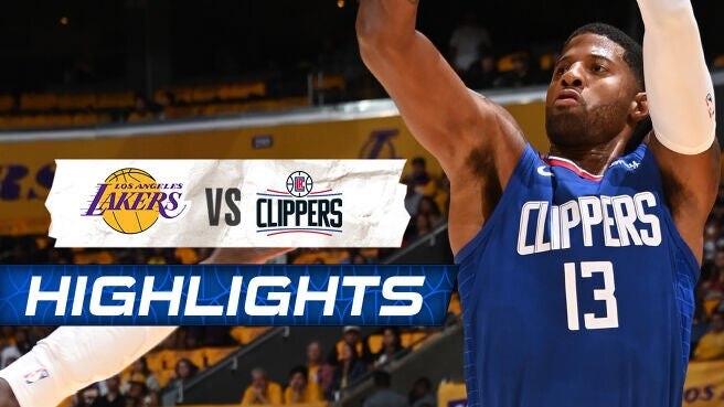 Watch Clippers Vs Lakers Video Online(HD) On JioCinema