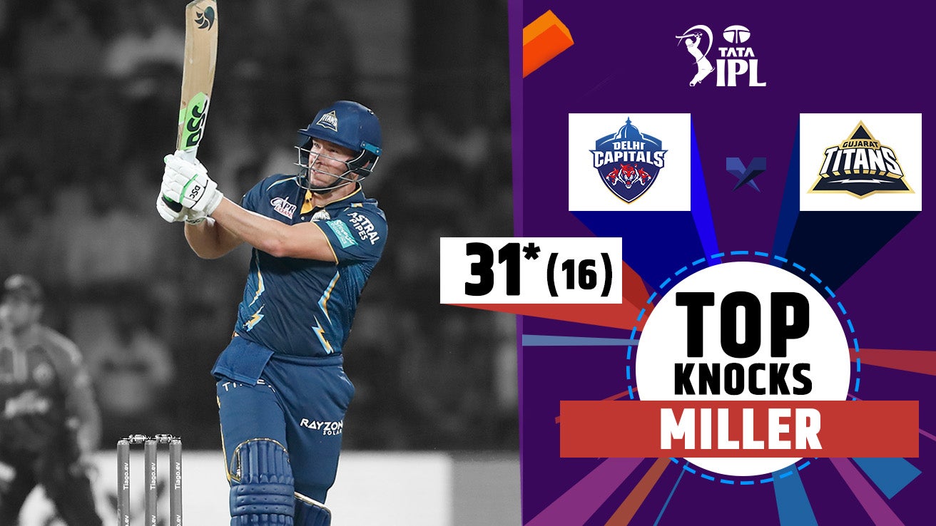 Watch Miller's 31* Vs DC (KAN) Video Online(HD) On JioCinema