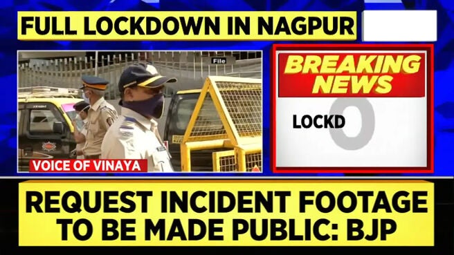 Watch Maharashtra's Nagpur Imposes 7-Day Complete Lockdown Amid Rising COVID Cases News On JioCinema