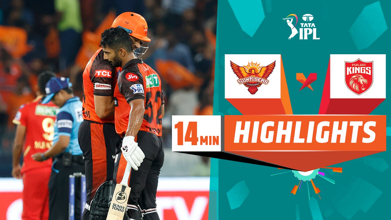 Watch SRH Vs PBKS Highlights Video Online(HD) On JioCinema