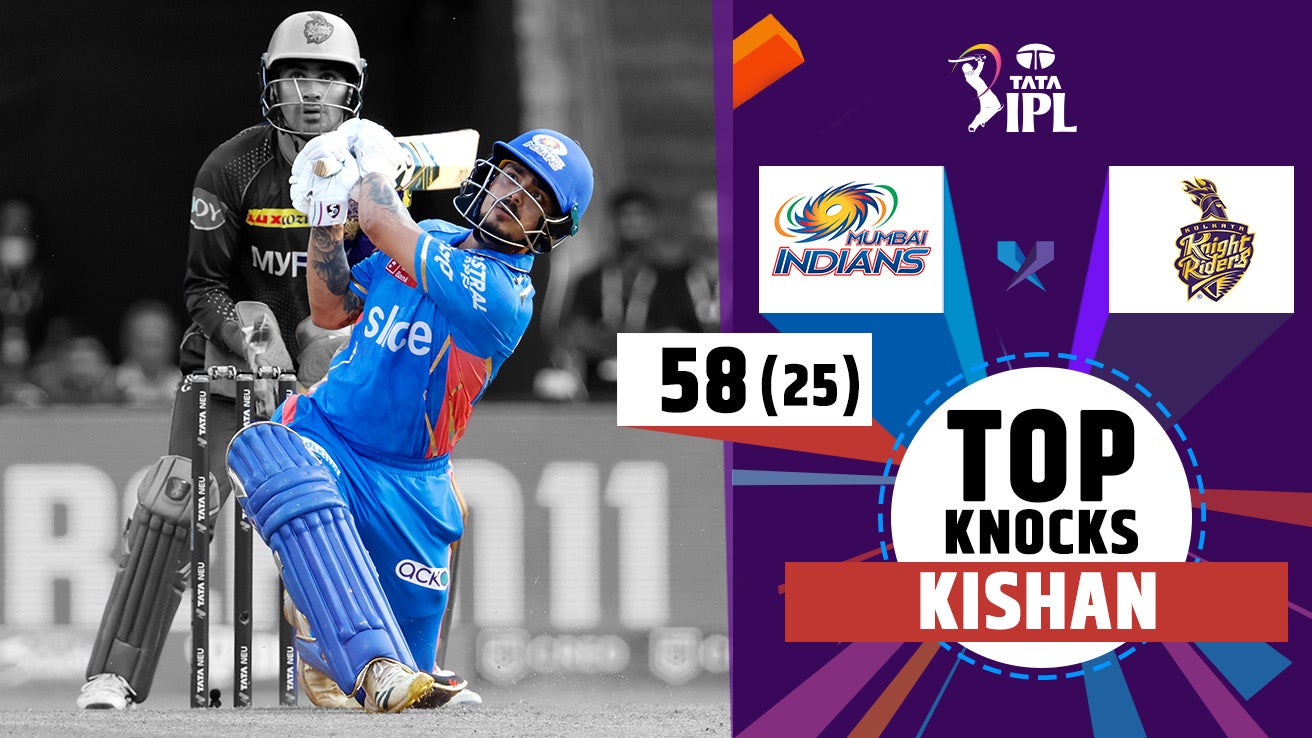 Watch Kishan's 58 Vs KKR Video Online(HD) On JioCinema