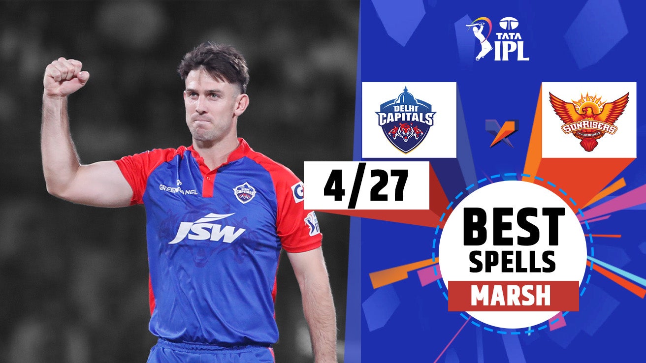 Watch Marsh's 4/27 Vs SRH Video Online(HD) On JioCinema