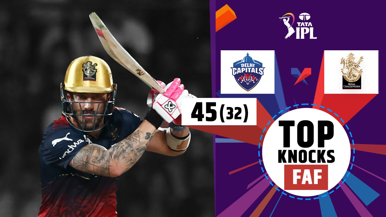 Watch Faf's 45 Vs DC Video Online(HD) On JioCinema