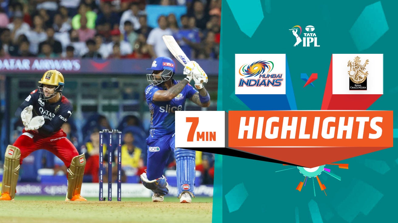 Watch MI Vs RCB Highlights Video Online(HD) On JioCinema