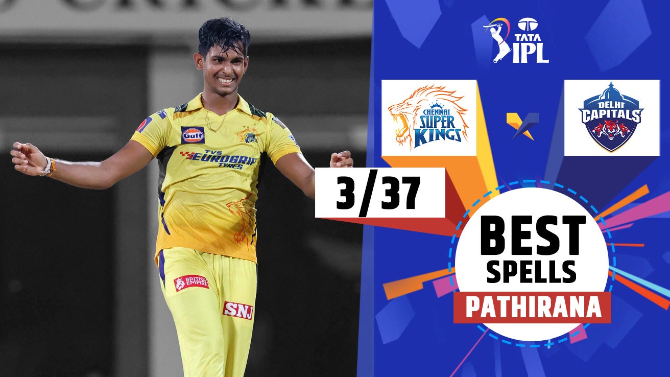 Watch Pathirana's 3/37 Vs DC Video Online(HD) On JioCinema