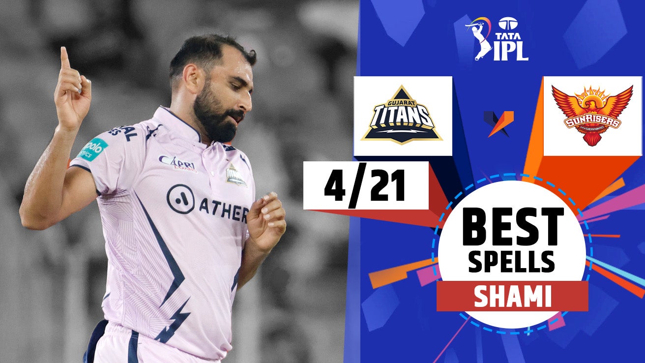 Watch Shami's 4/21 Vs SRH Video Online(HD) On JioCinema