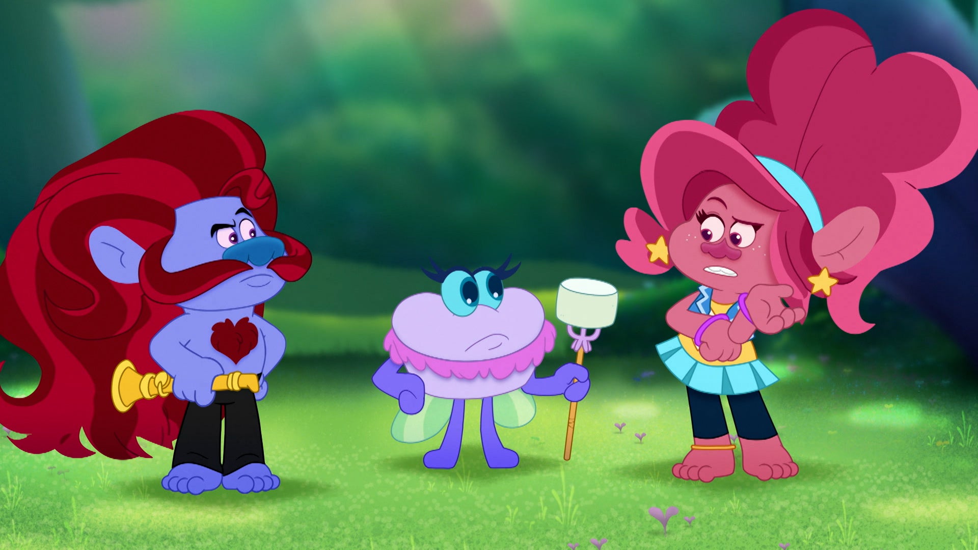 Watch Trollstopia S2 Season 2 Episode 23 The Troublesome Trio Hide And Go Hug Watch Full