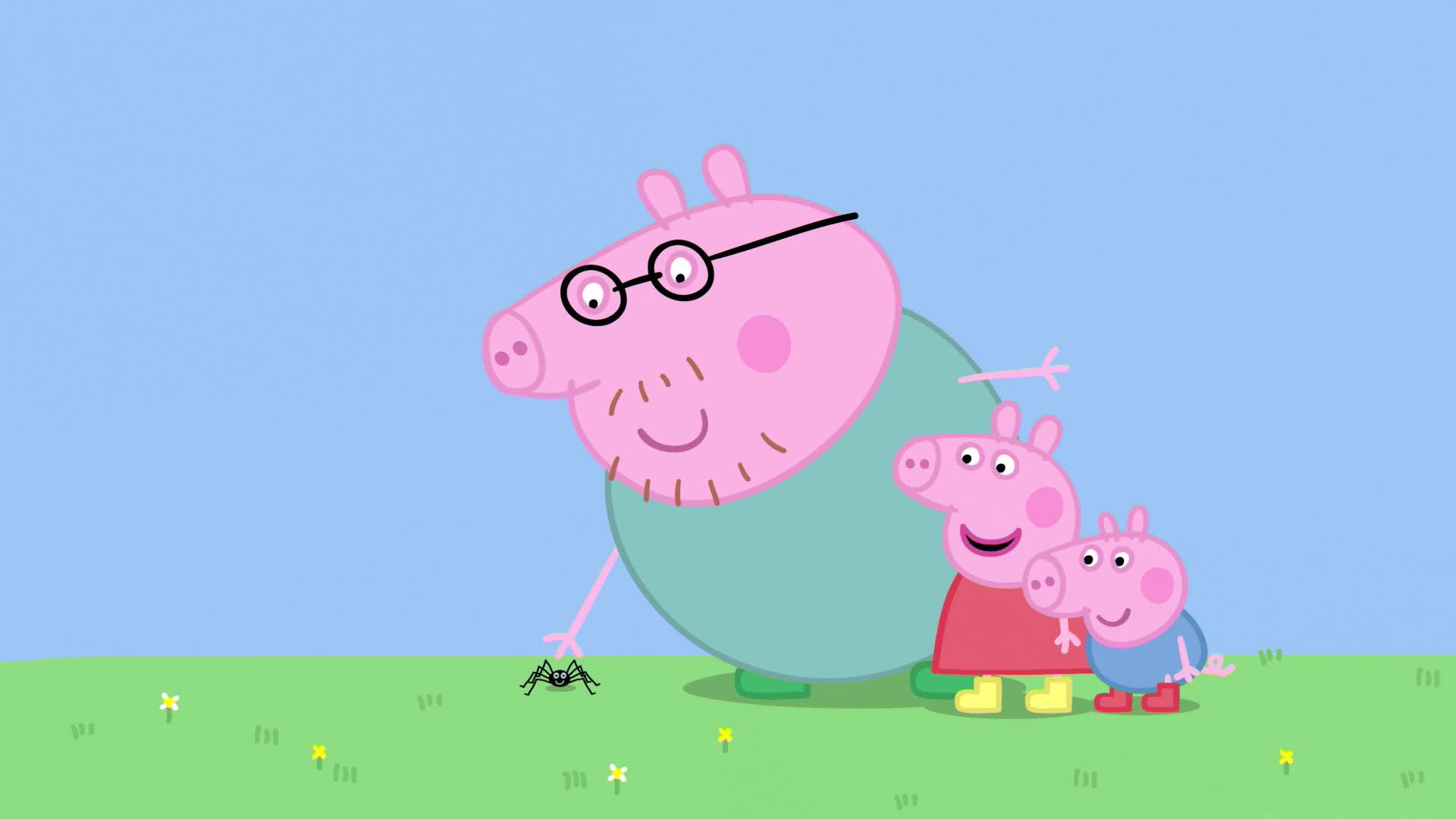 Watch Peppa Pig Season 5 Episode 22 : Spider In The House - Watch Full ...