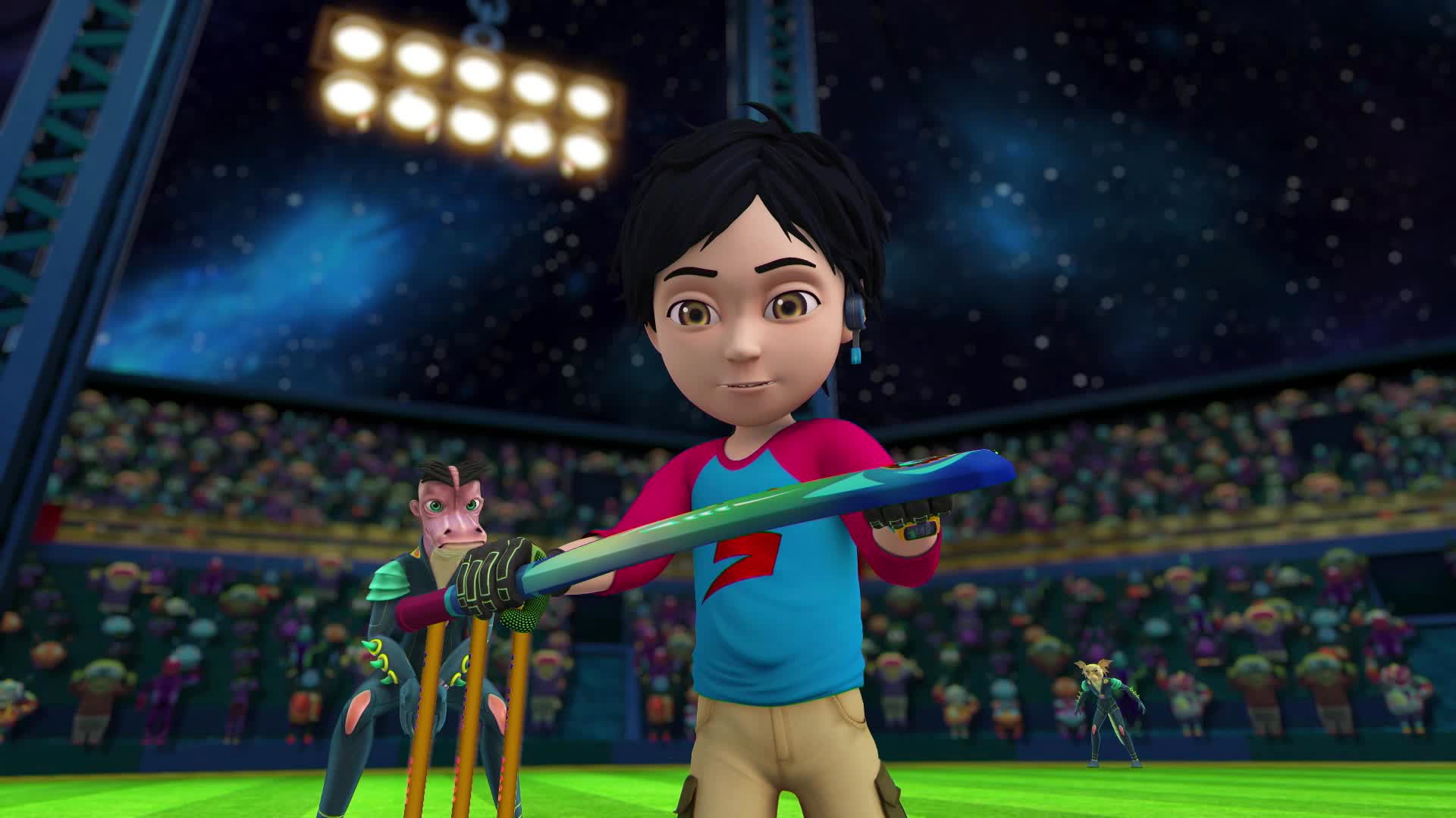Watch Shiva Season 6 Episode 41 : Space Cricket - Watch Full Episode ...