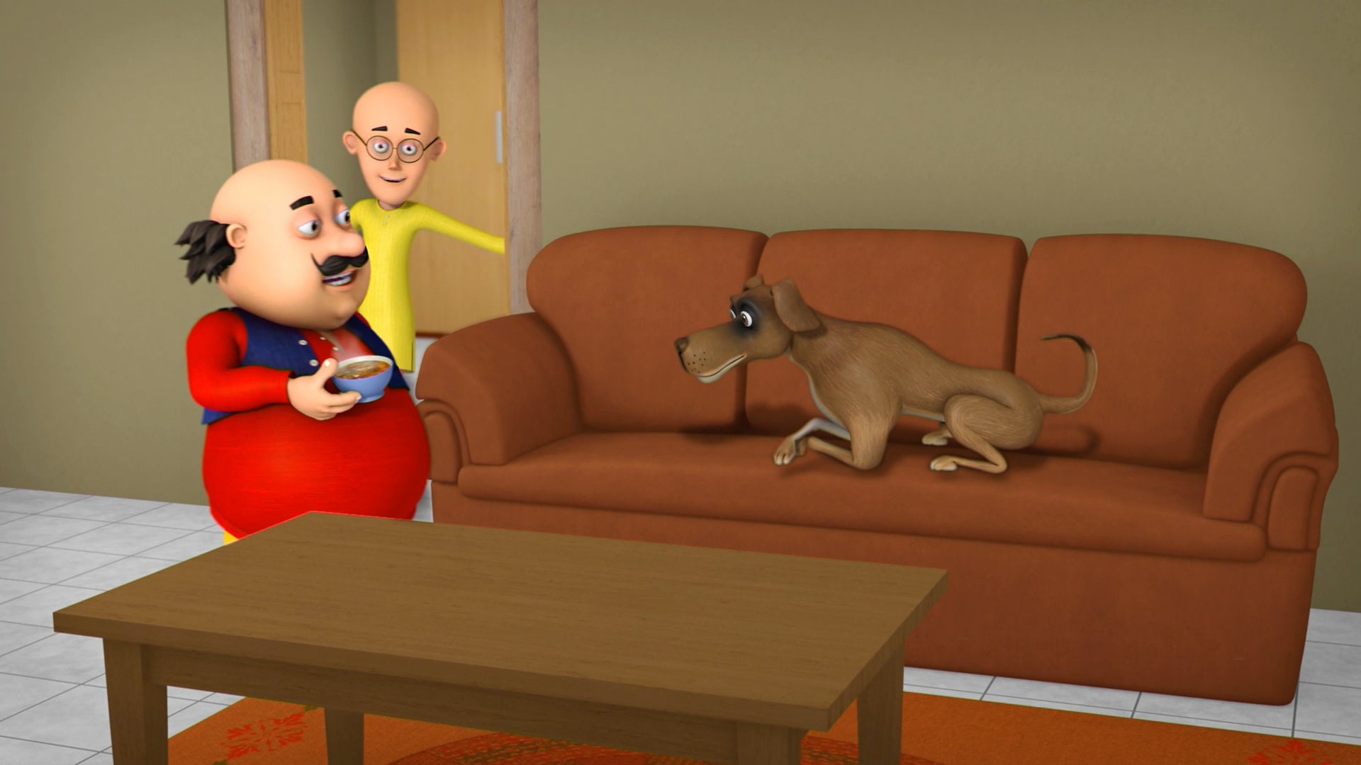 Motu Patlu Watch Season 10 Episode 49 Greedy dog on JioCinema