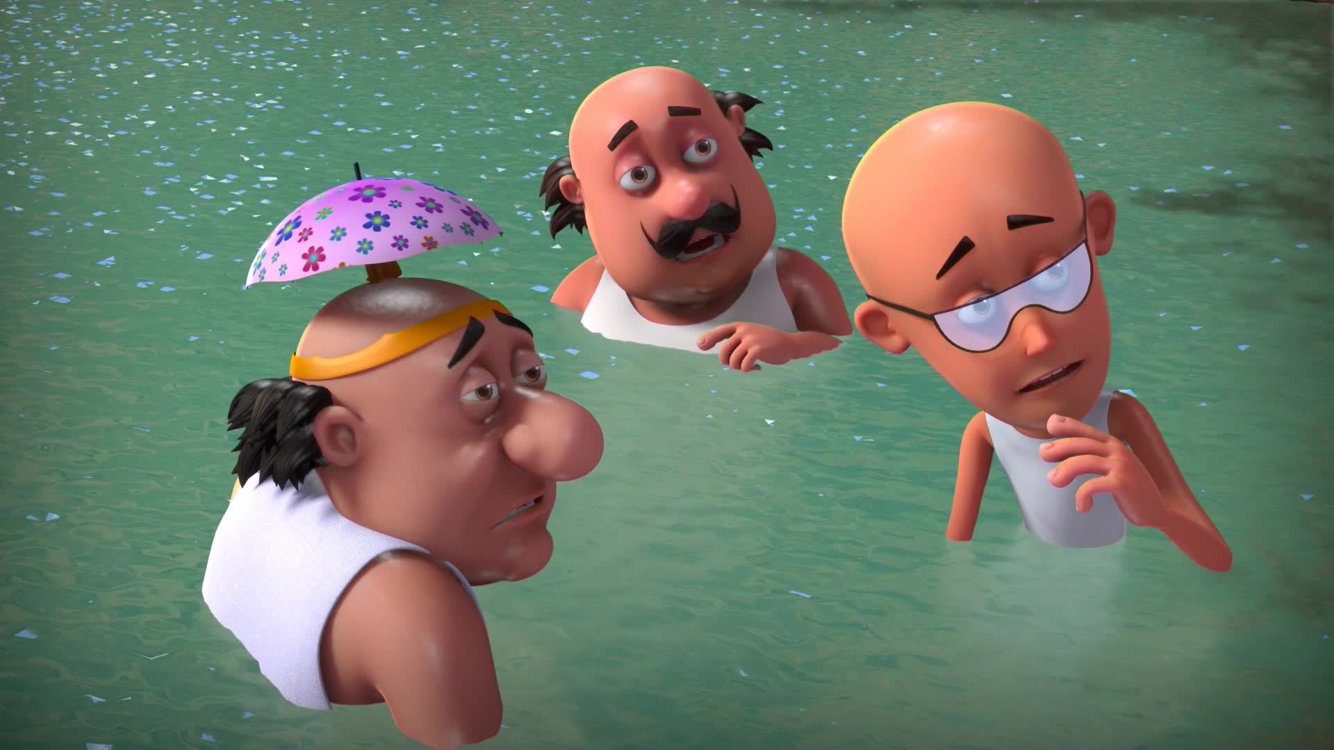Watch Motu Patlu Season 13 Episode 62 : The Mystery Of Hot Water ...