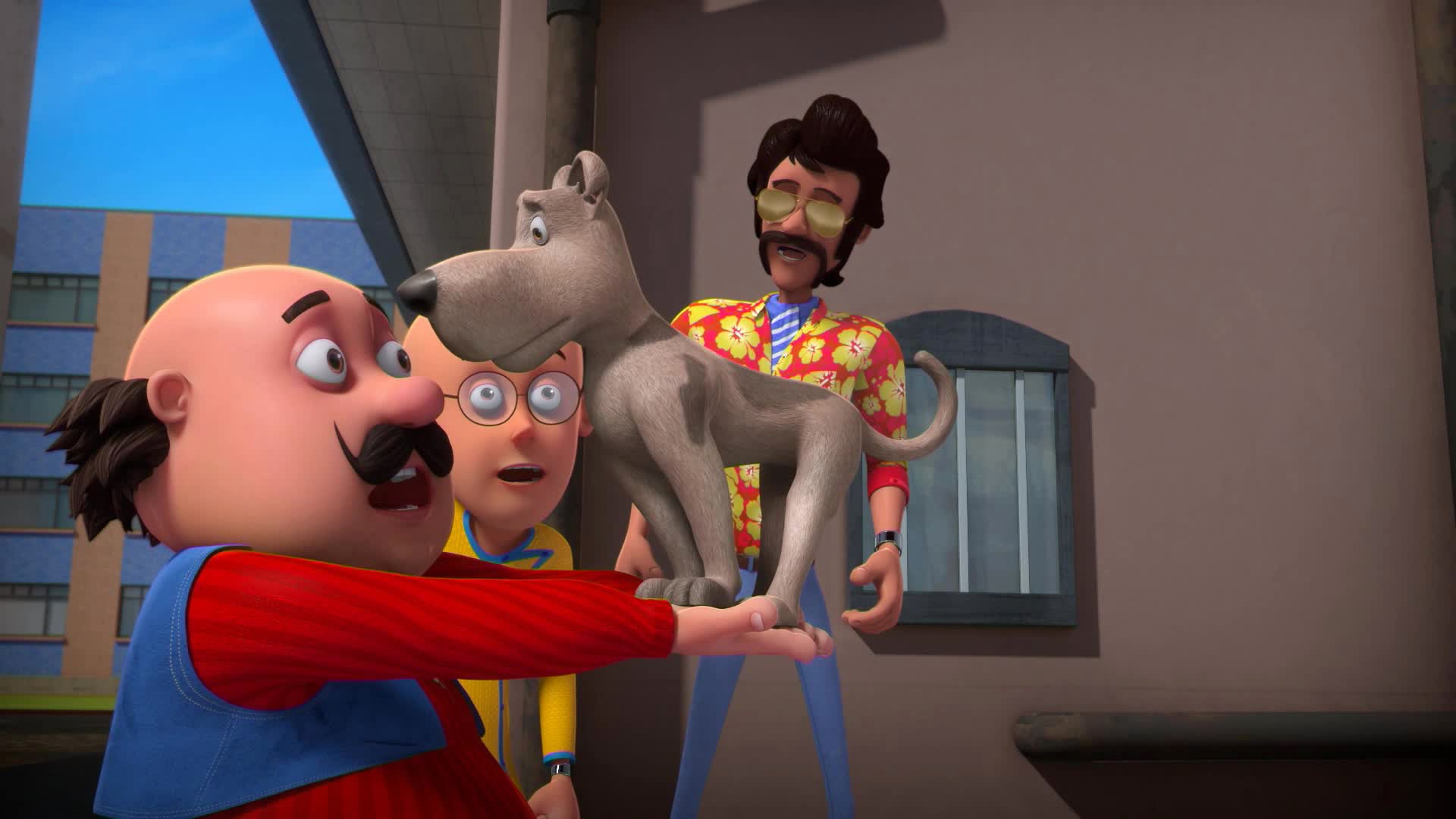 Motu Patlu Watch Season 13 Episode 20 Dog Trouble on JioCinema