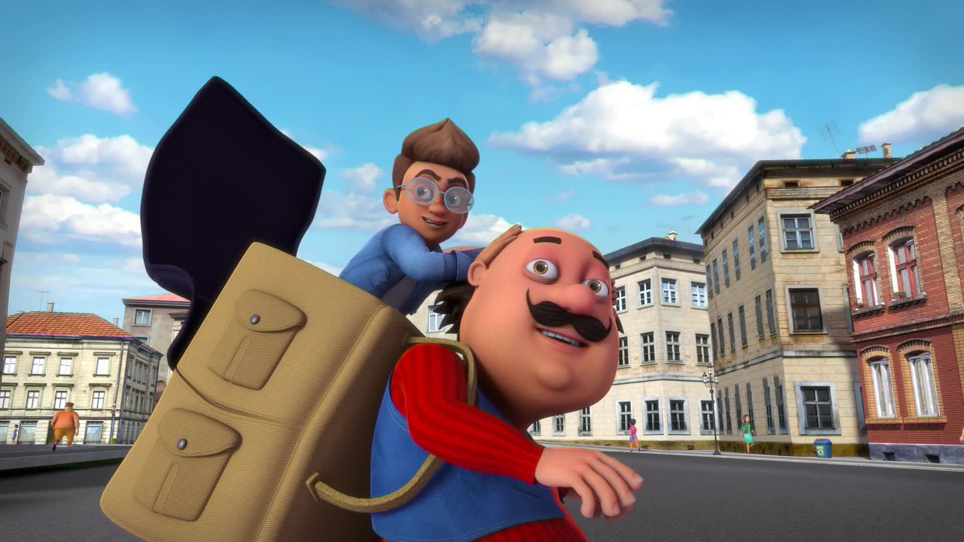Watch Motu Patlu Season 12 Episode 15 : Secret Agent In Rome - Watch ...