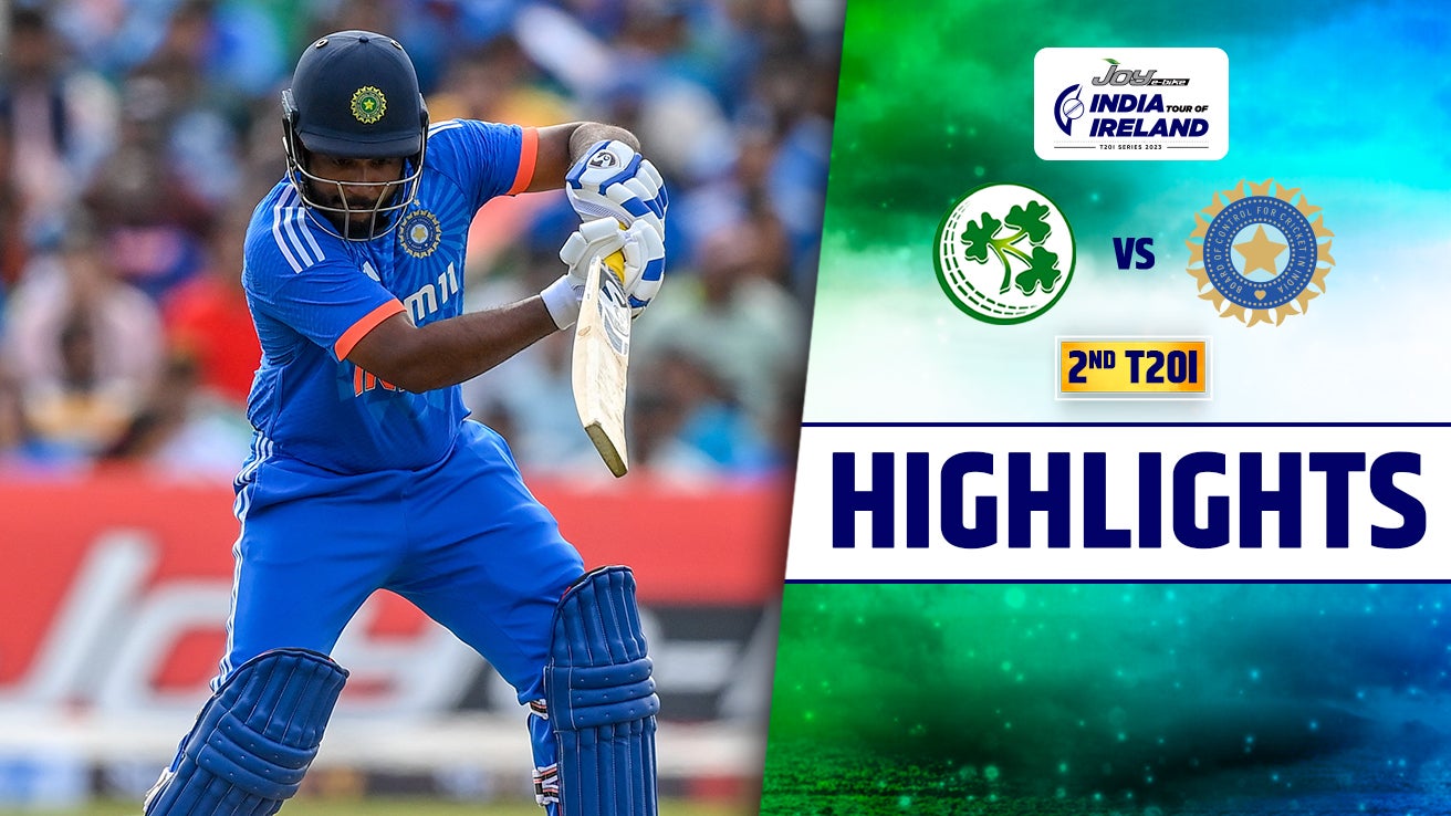 Watch IRE Vs IND - 2nd T20I Highlights Video Online(HD) On JioCinema