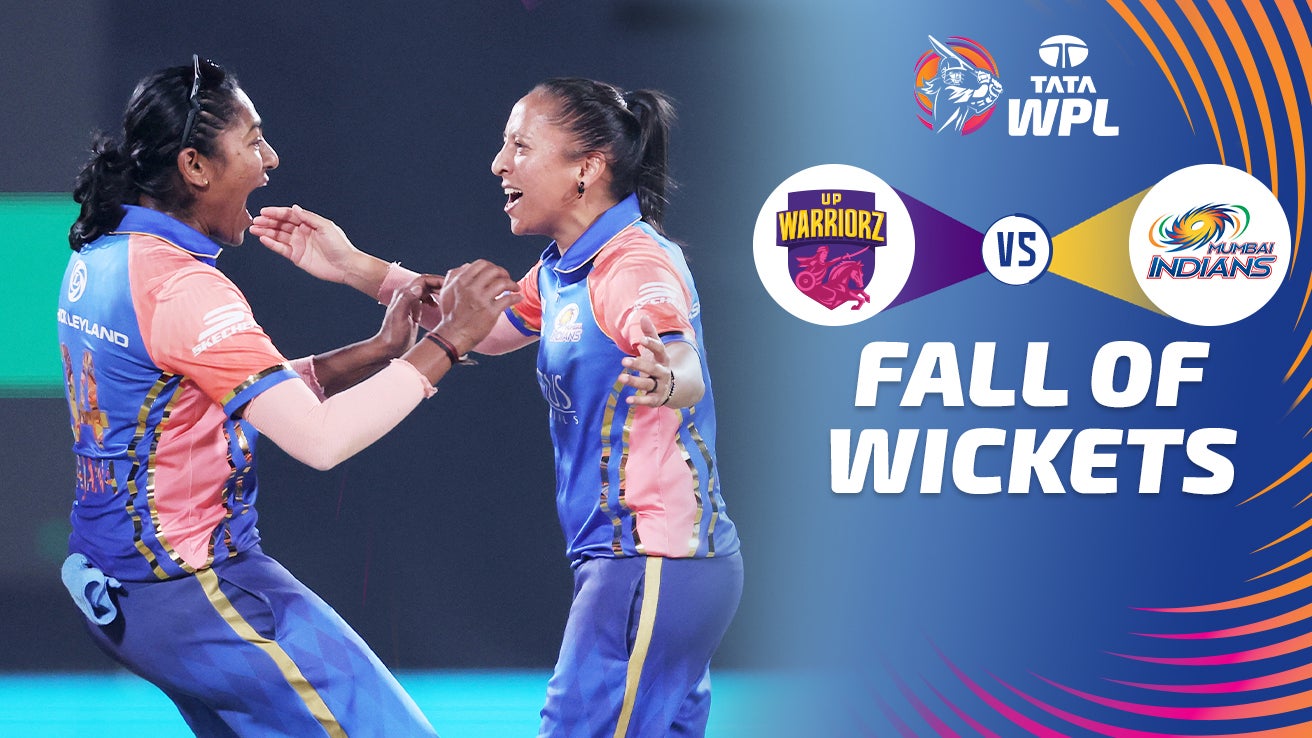 Watch UPW Vs MI - UPW Wickets Video Online(HD) On JioCinema