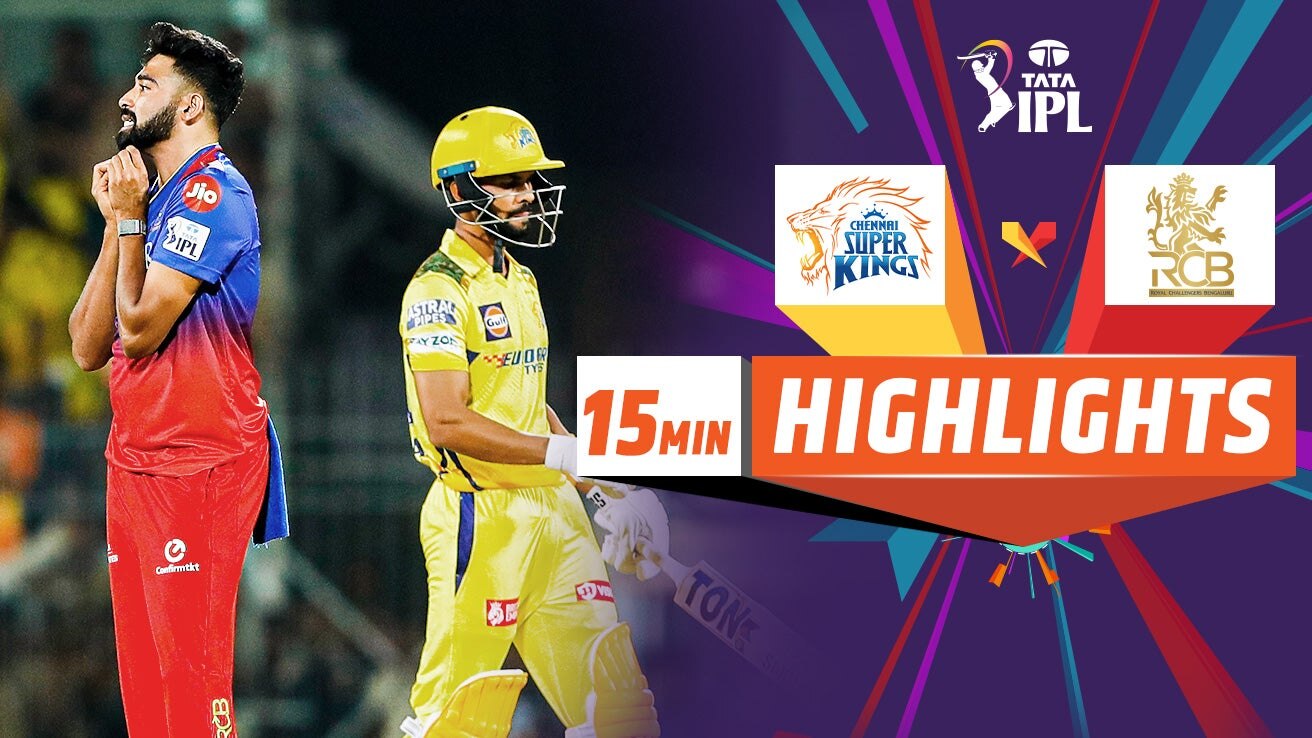 Watch CSK Vs RCB - Highlights Video Online(HD) On JioCinema