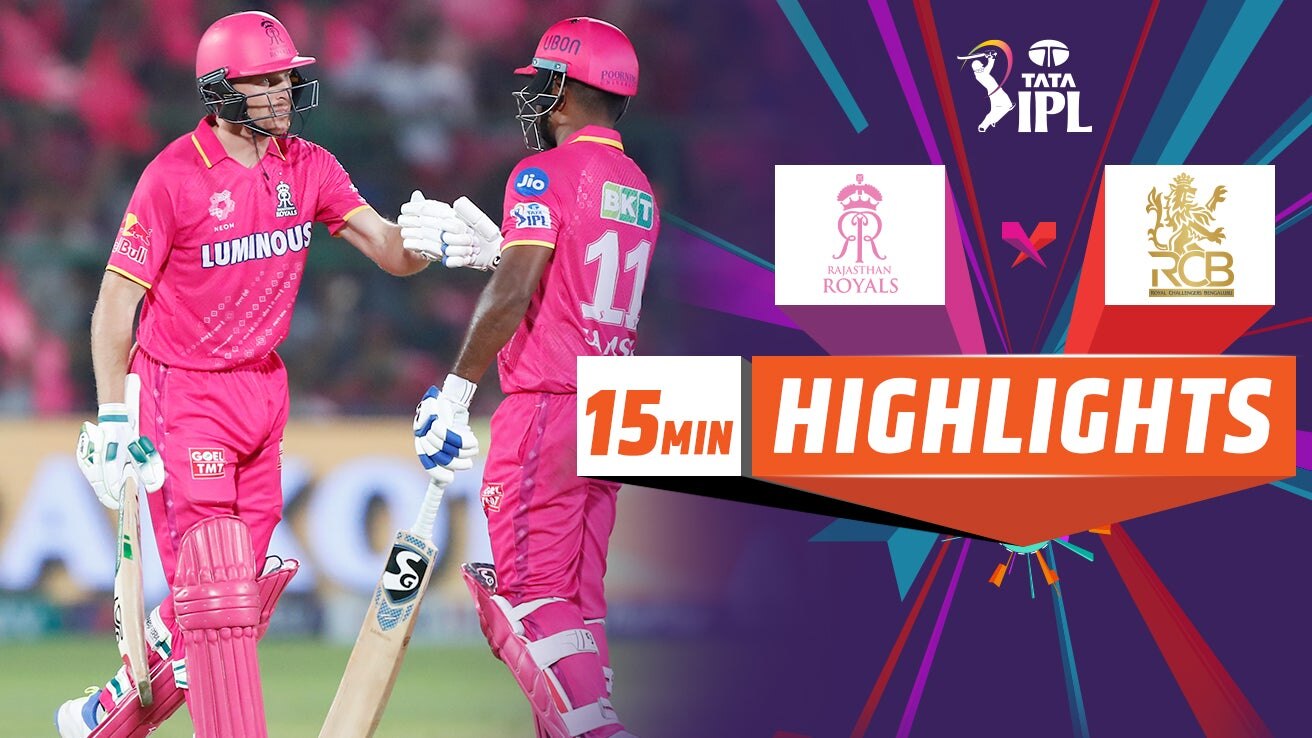 Watch RR Vs RCB - Highlights Video Online(HD) On JioCinema