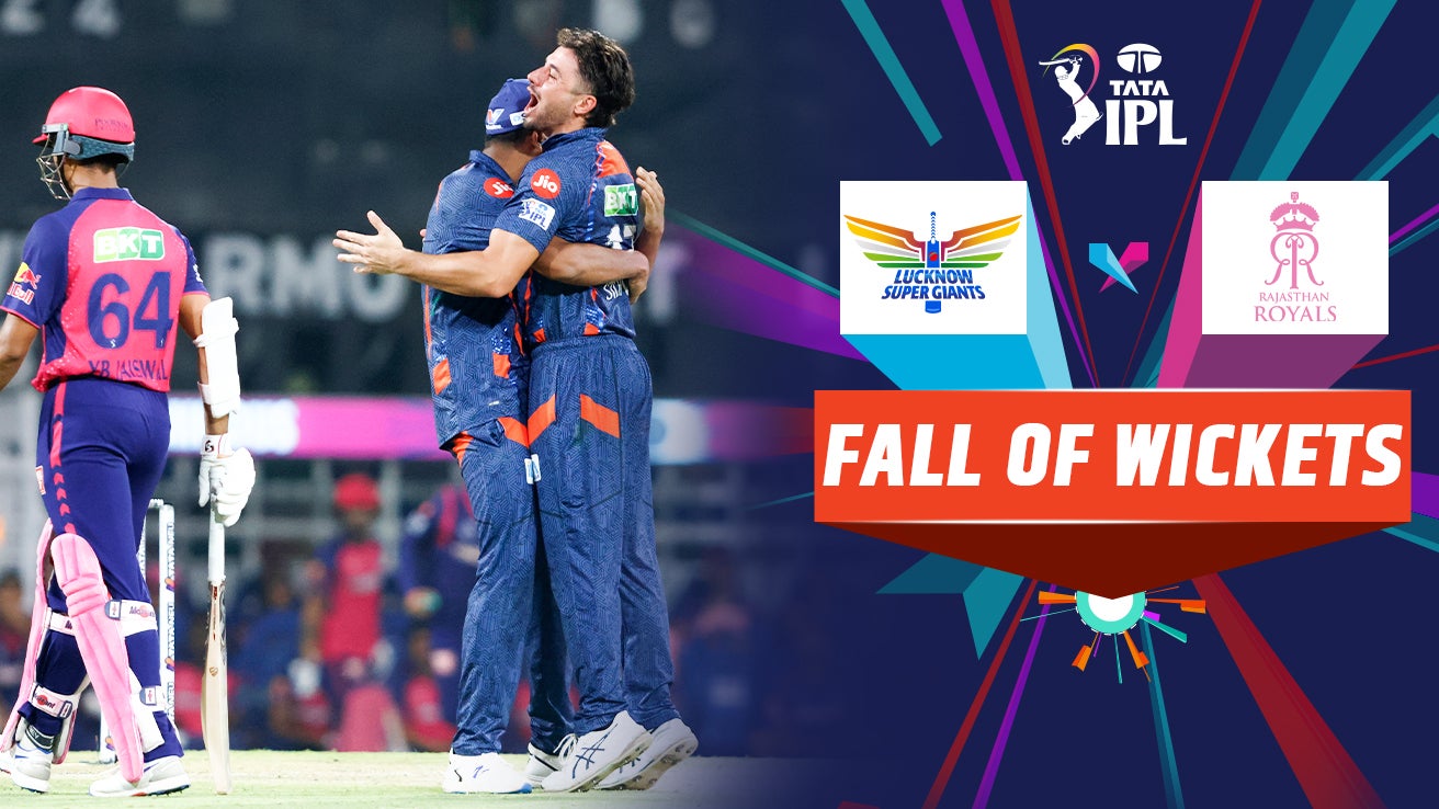 Watch LSG Vs RR - RR Wickets Video Online(HD) On JioCinema