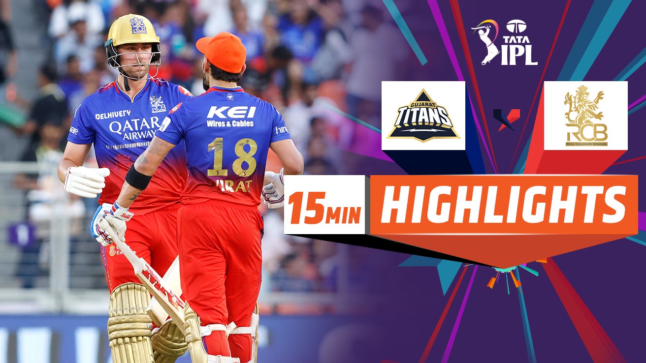 Watch GT Vs RCB - Highlights Video Online(HD) On JioCinema