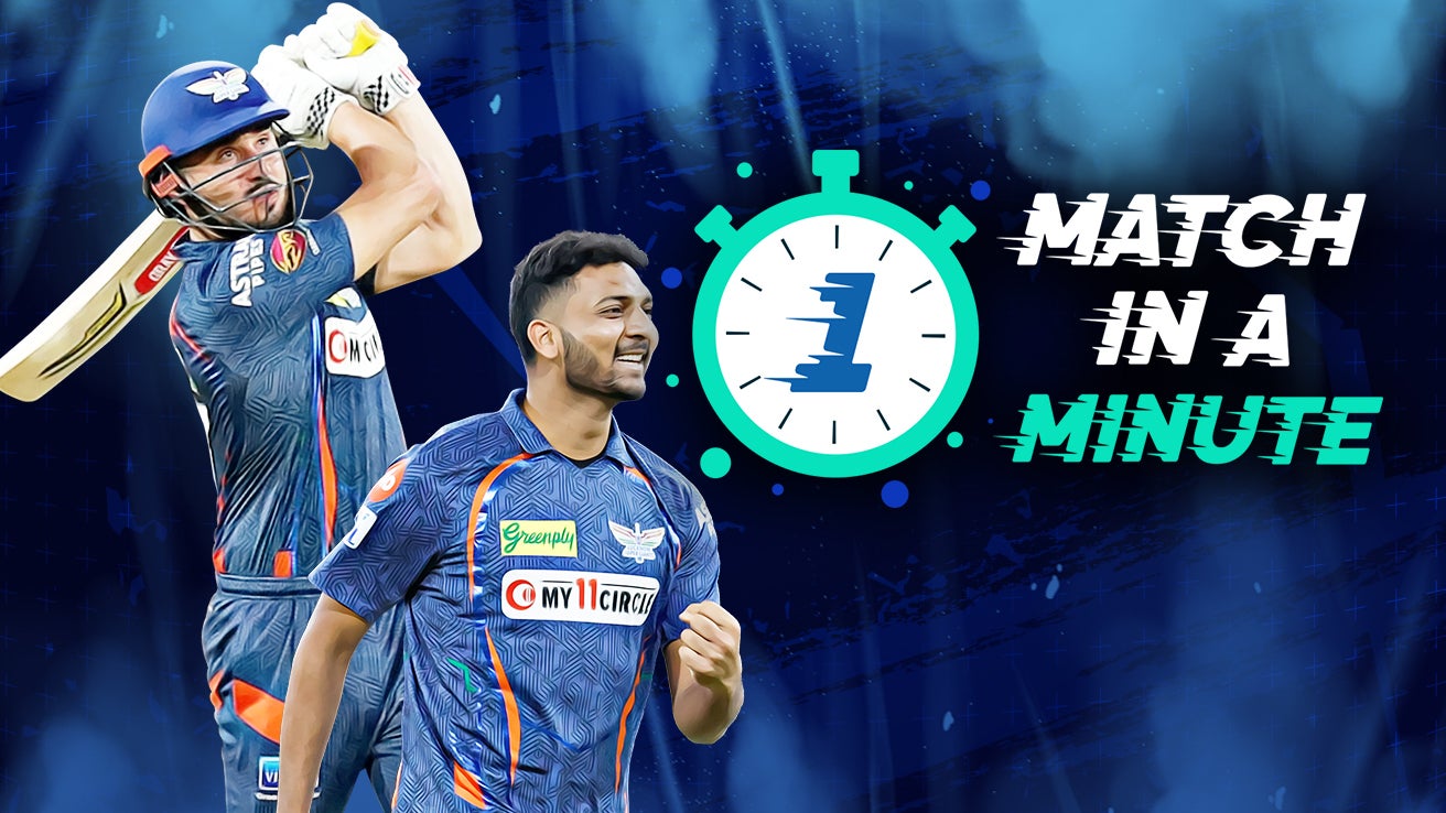 Watch LSG Vs MI - Match In A Minute Video Online(HD) On JioCinema