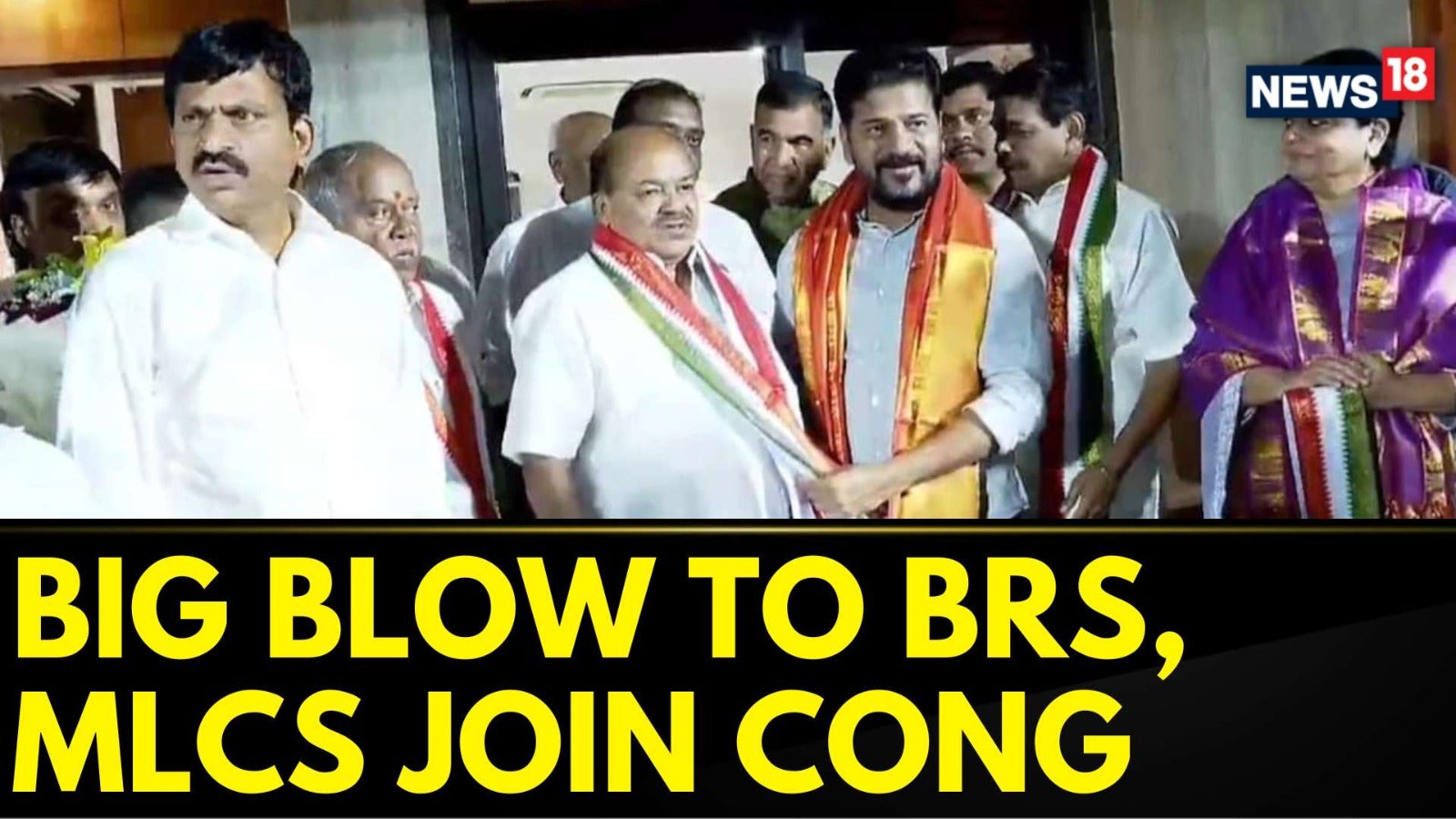 Watch Another Blow To BRS As Six Party MLCs To Join Congress News On ...