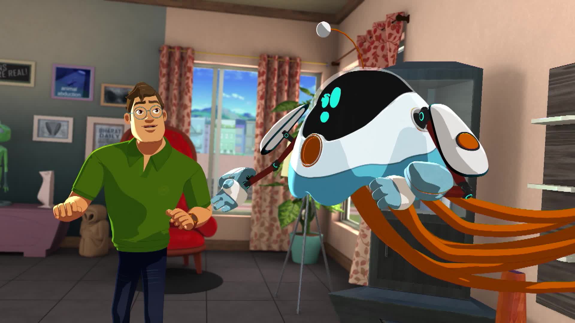 Watch Abhimanyu Ki Alien Family Season 1 Episode 79 : TV Trouble ...