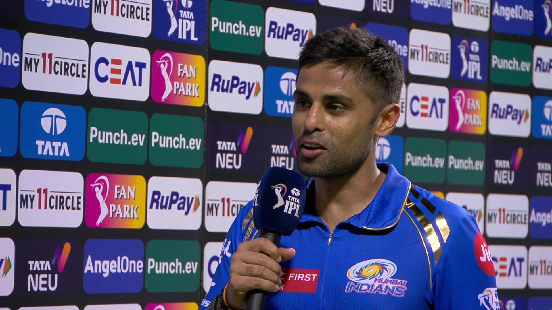 Watch MI Vs SRH - Post-Match Interview - Suryakumar Yadav Video Online(HD) On JioCinema