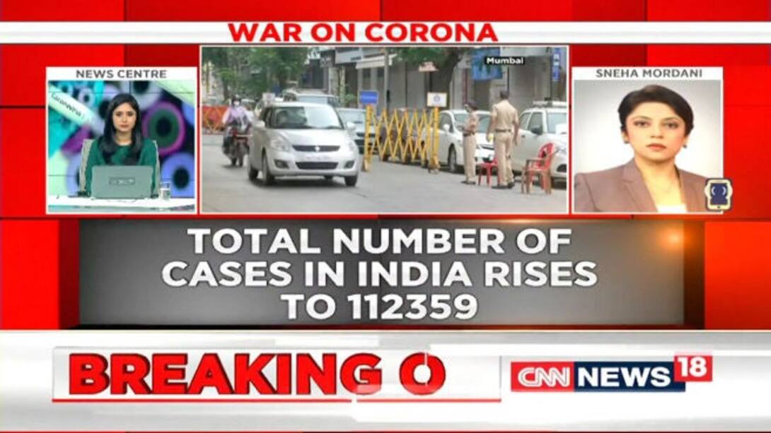 Watch COVID-19 Cases In India Rise To 1,12,359 With 63,624 Active Cases ...