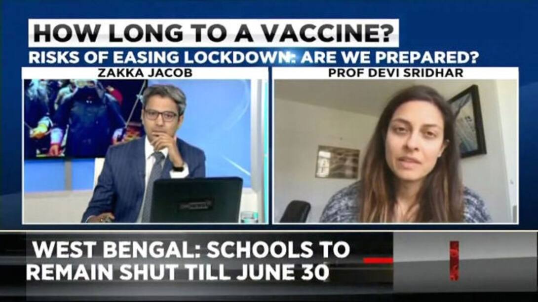 Watch Public Health Expert Prof Devi Sridhar Speaks On Easing The ... Watch Public Health Expert Prof Devi Sridhar Speaks On Easing The ...