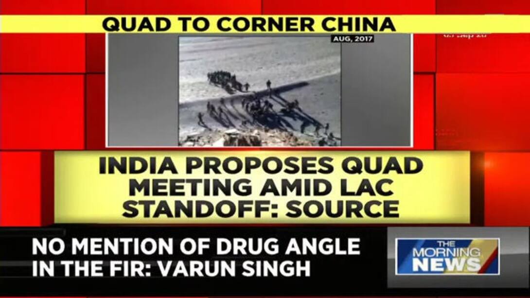 Watch India Proposes Quad Meeting Amid LAC Standoff With China, Says ... Watch India Proposes Quad Meeting Amid LAC Standoff With China, Says ...