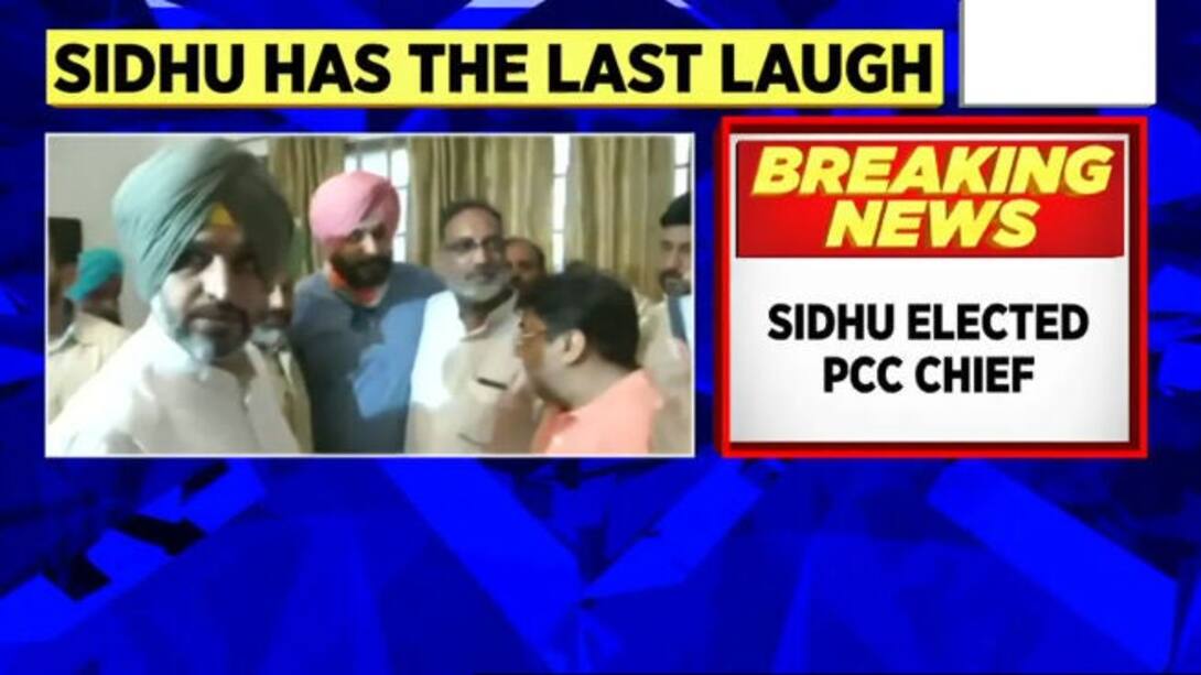 Watch Congress Latest News Navjot Singh Sidhu Thanks Cong Top Brass