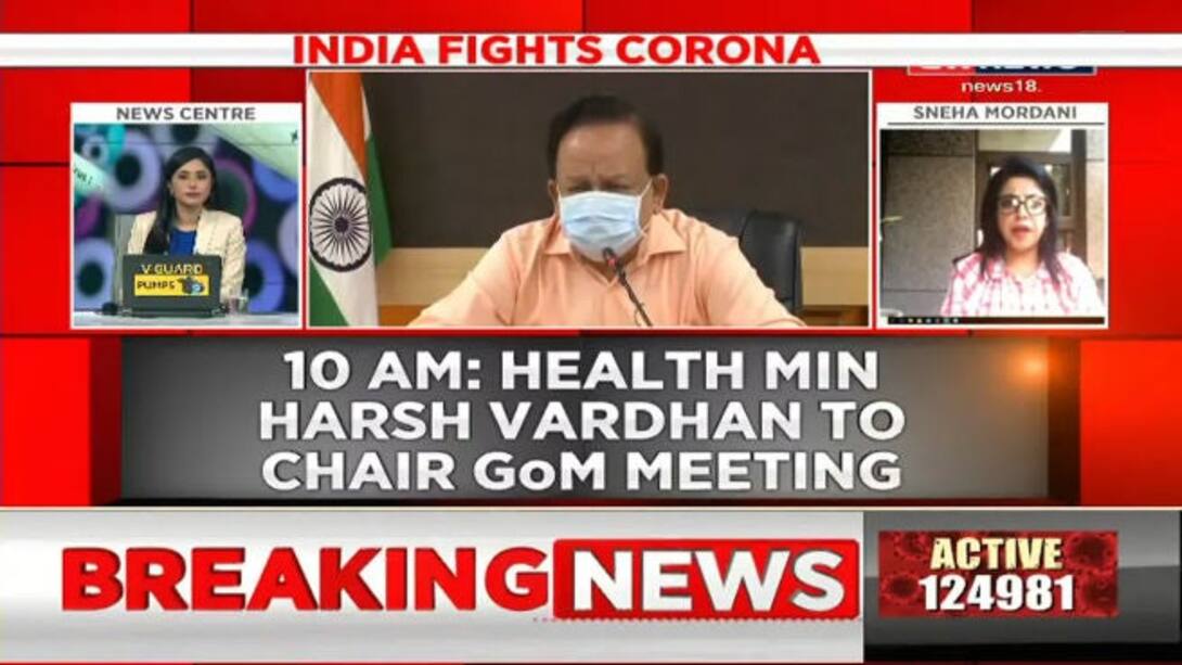 Watch Union Health Minister Harsh Vardhan To Chair Key Meet With Group ... Watch Union Health Minister Harsh Vardhan To Chair Key Meet With Group ...
