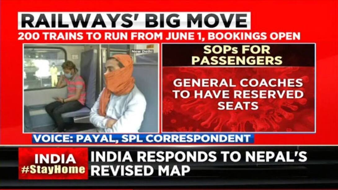 Watch Railways To Run 200 Mail & Express Trains From June 1, Online Bookings Start Today News On ...