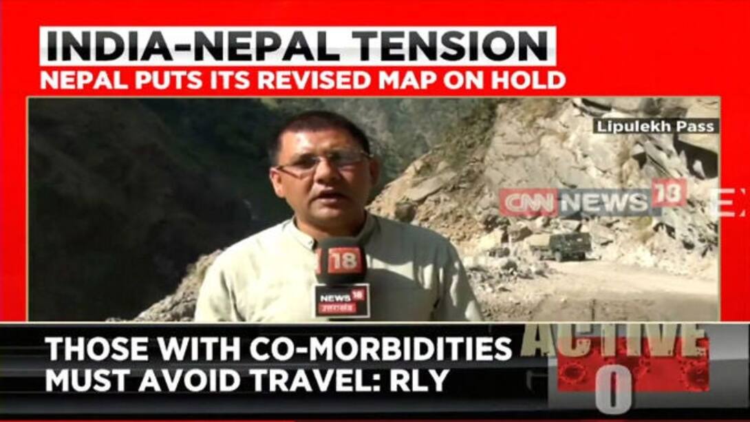 Watch News18 Ground Report From The 17,000-feet High Lipulekh Pass On ...